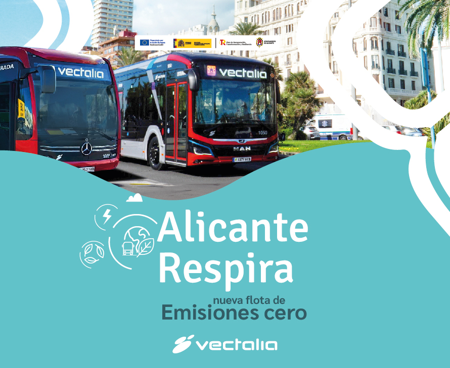 Vectalia Alicante, autobuses de Alicante, conoce las líneas urbanas de bus