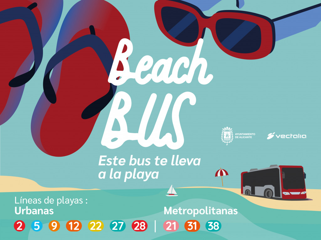 Vectalia Alicante, autobuses de Alicante, conoce las líneas urbanas de bus