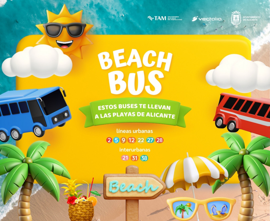 Vectalia Alicante, autobuses de Alicante, conoce las líneas urbanas de bus